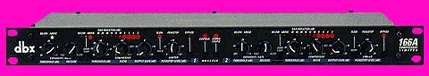 Used DBX 166A Compressor | Gearsupply Pro AV Marketplace